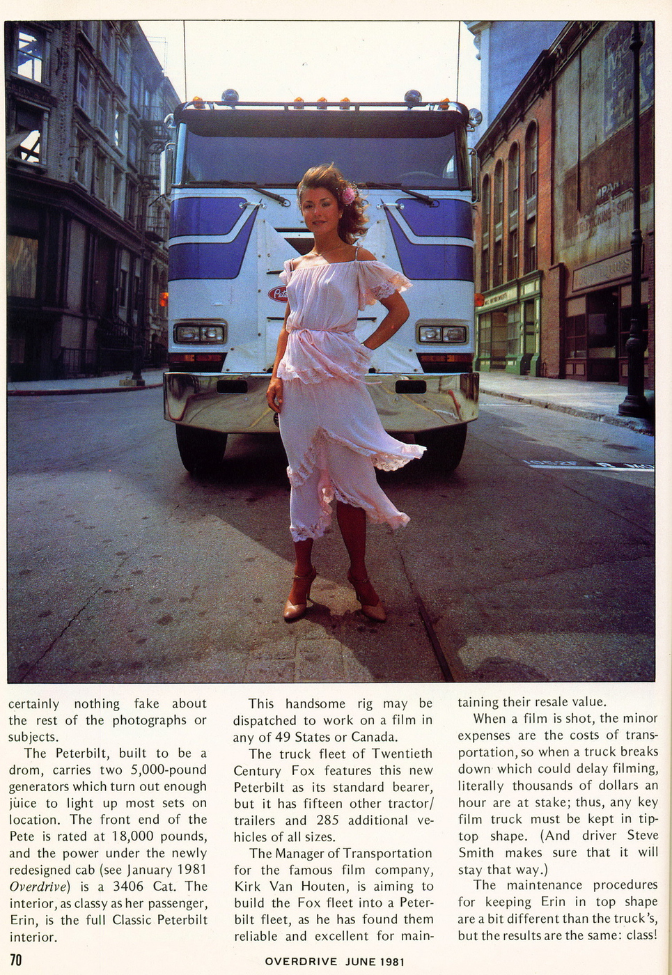 Photo: June 1981 Cover Story 1 | 06 Overdrive Magazine June 1981 album ...