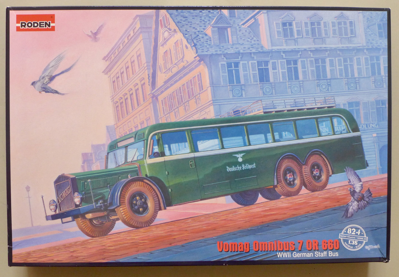 Photo: P1100767 | 824 Vomag Omnibus 7-OR-660 1:35 album | Dutch Model ...