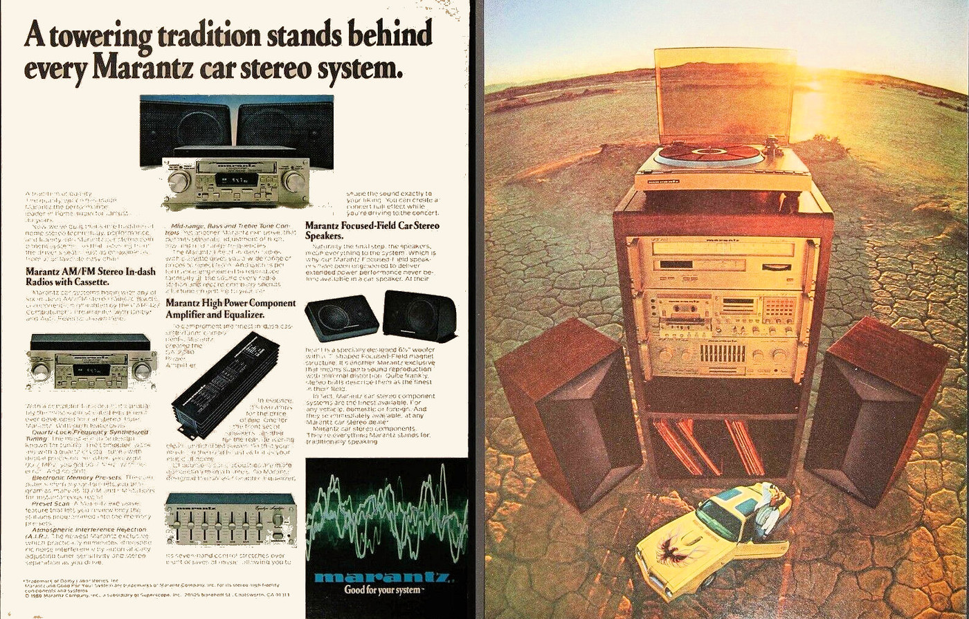 Photo: Marantz 01 | Vintage Car Audio Advertising album ...