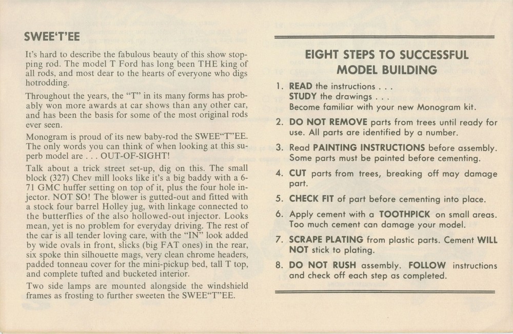 Photo: 25 Ford T-bucket - Sweetee-Monogram003 | MONOGRAM SWEETEE '25 ...