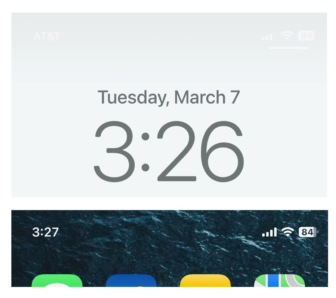How to make status bar more visible? | MacRumors Forums