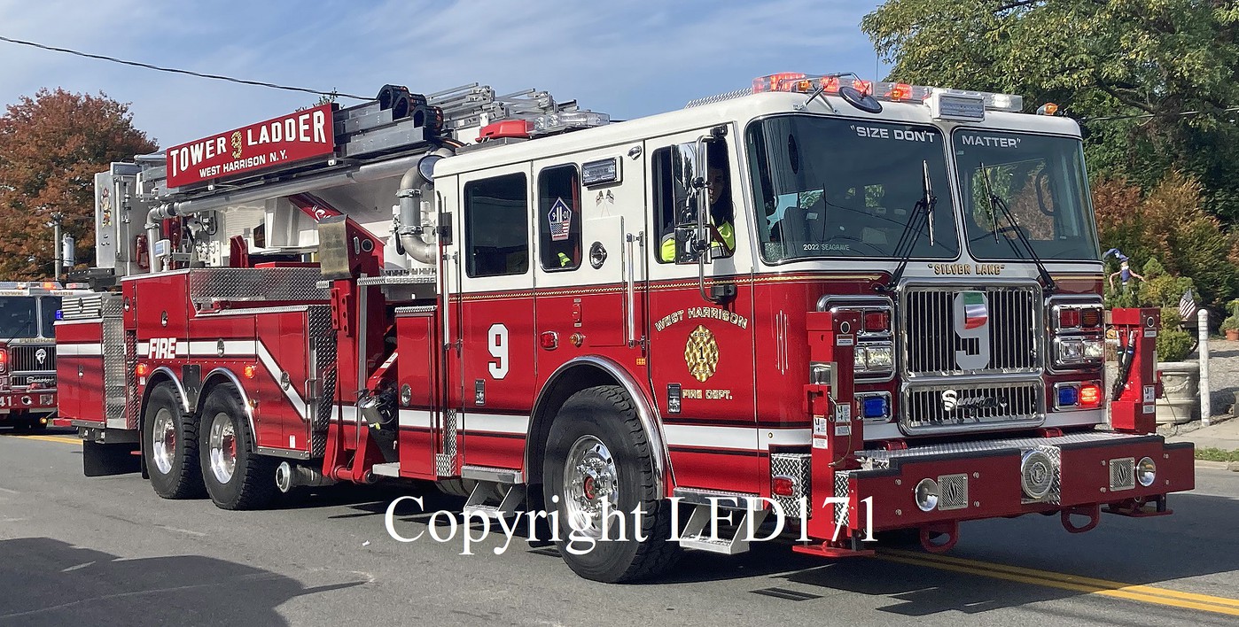 Photo: Tower Ladder 9 | West Harrison album | Westchester County Fire ...