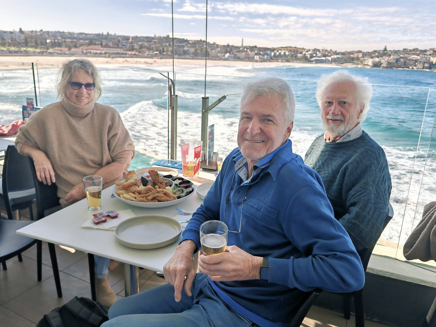 Photo: 2023 06 21 30 Lunch at Bondi Icerbergs with Chris & Gerhard ...
