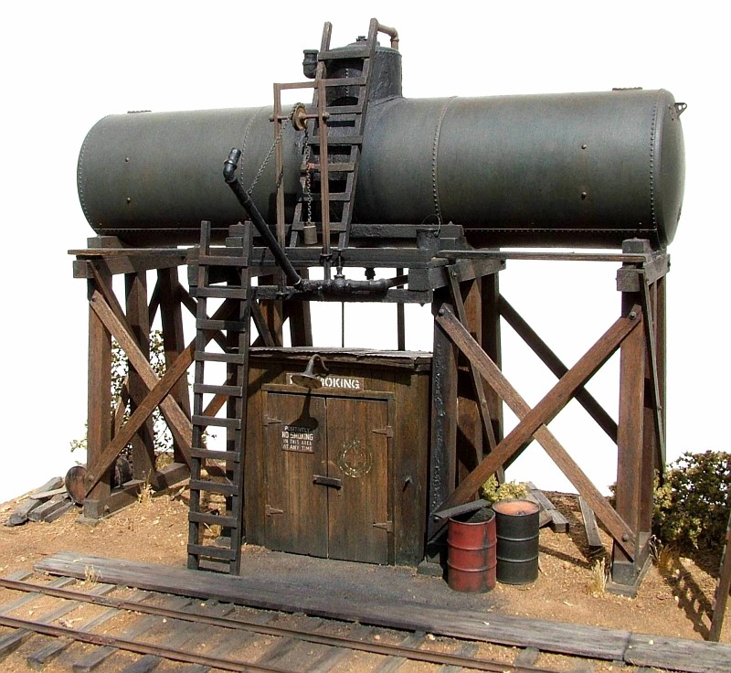 Photo: Oil tank | Railroad fuel and service facility album | Chuck Doan ...