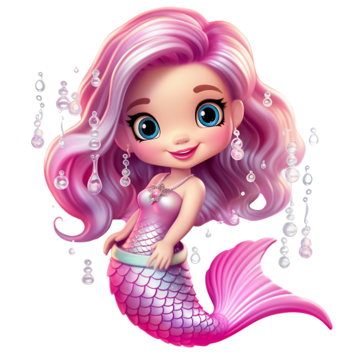 Photo: Mermaid shimmery pink blue eyes transparent | BRENDA album ...