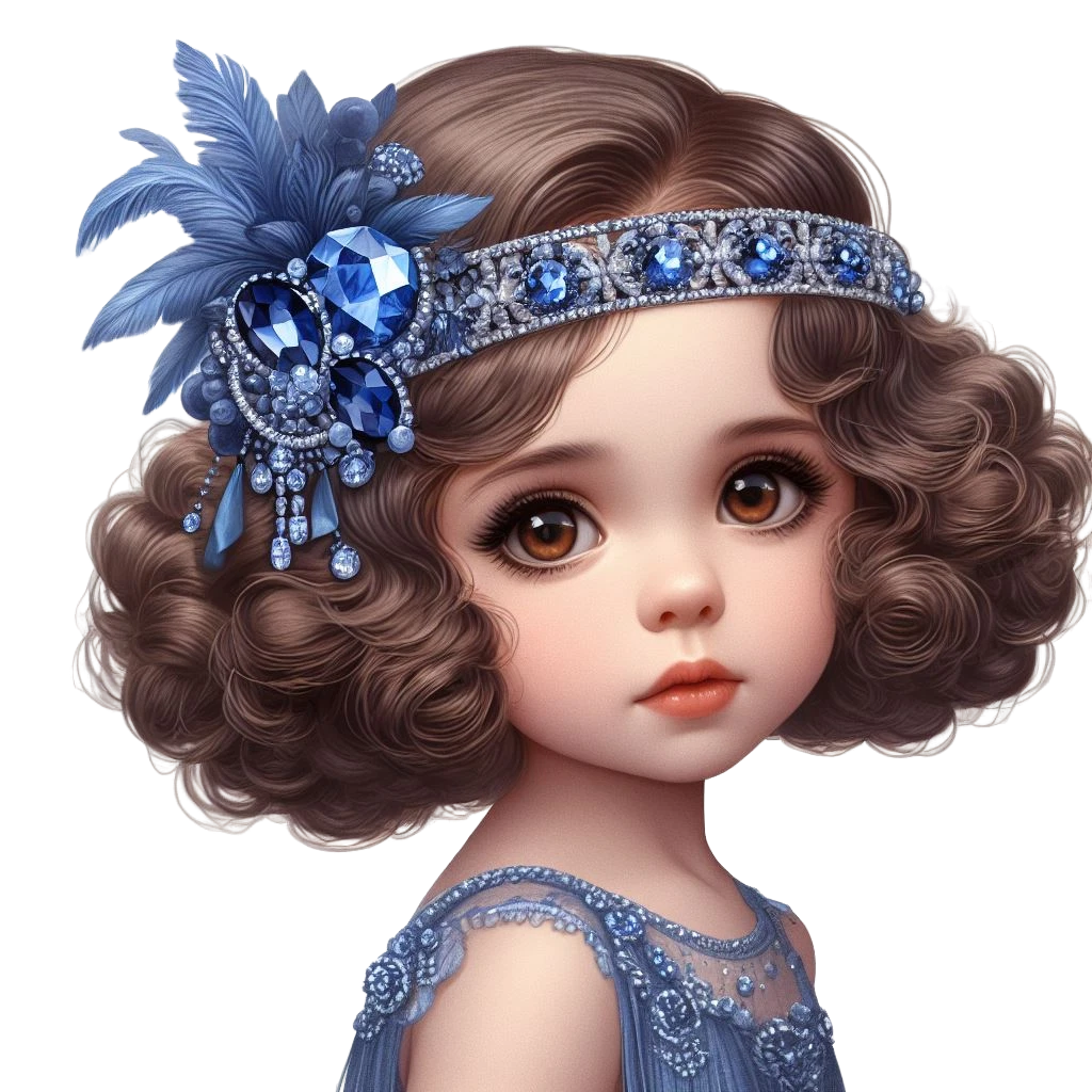 Photo: LITTLE FLAPPER AI CREATIONS BG (5) | Brenda AI Creations album ...