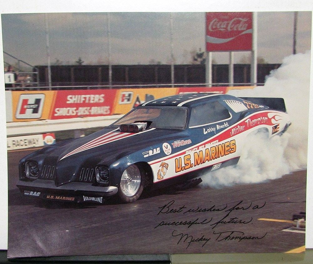 Photo: Mickey Thompson's US Marines Grand Am driven by Larry Arnold ...