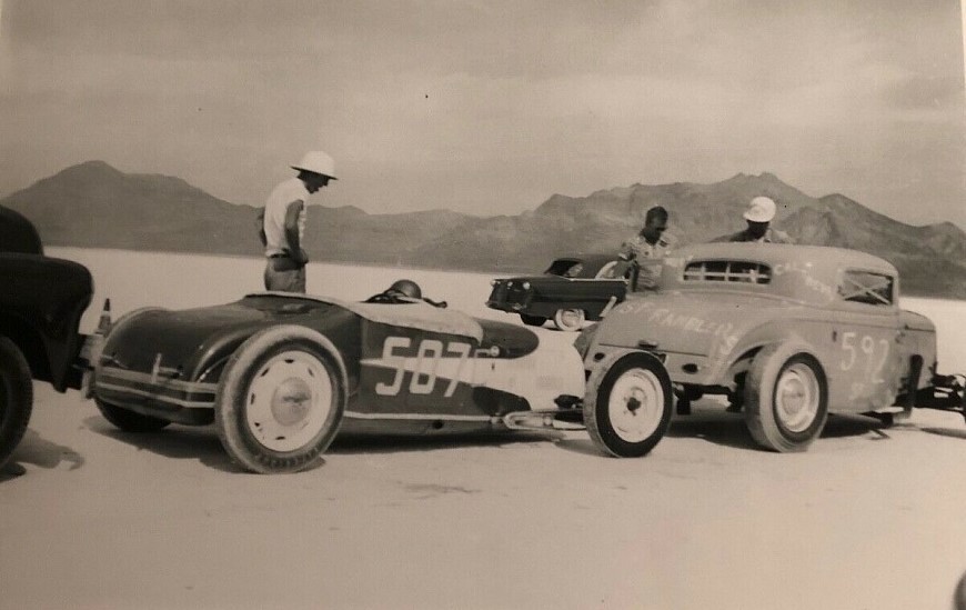 Photo: 1952 Bonneville Speed Week Photo (7) | MODEL T'S AT THE DRY ...