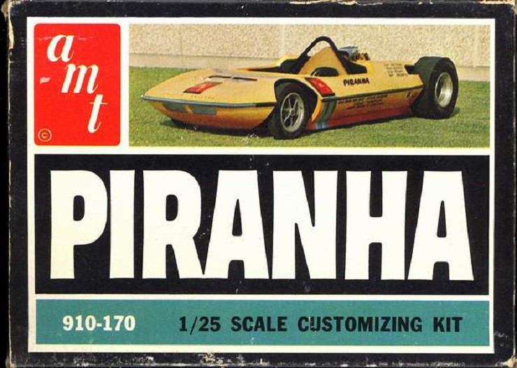 Photo: AMT Piranha Kit (1) | AMT PIRANHA DRAG CAR album | LOUD-PEDAL ...