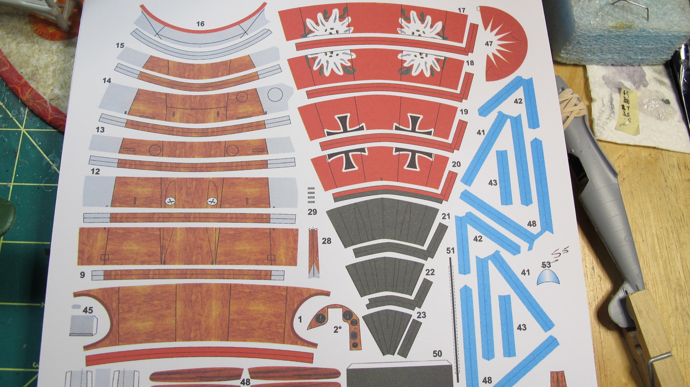 Albatros DV paper model by Modelik album | craig betts | Fotki.com ...